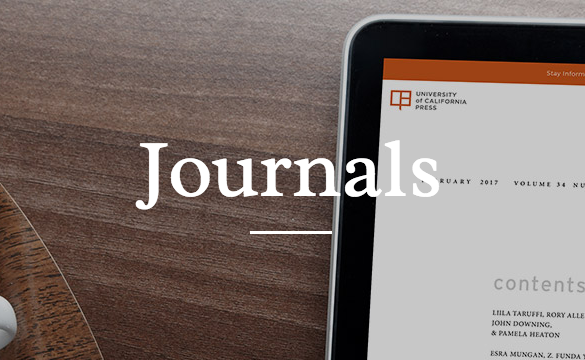 Free access to all UC Press journals through June 2020 – UC Press Blog