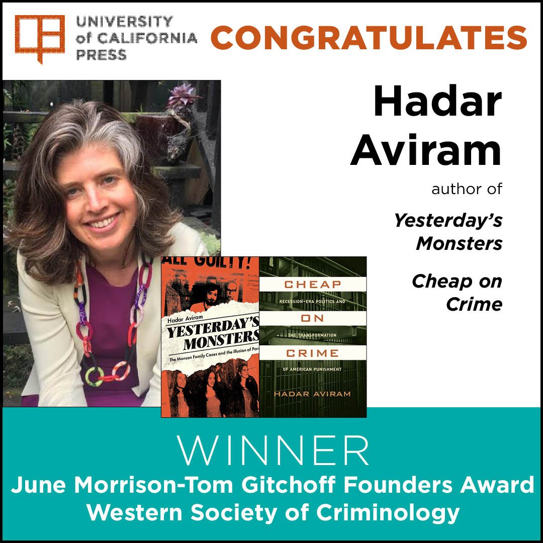 UC Press November Award Winners - University of California Press