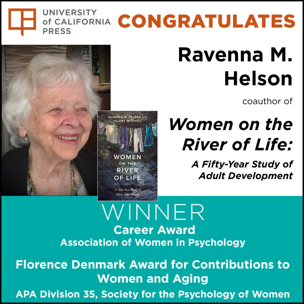 UC Press July and August Award-Winning Authors - University of ...