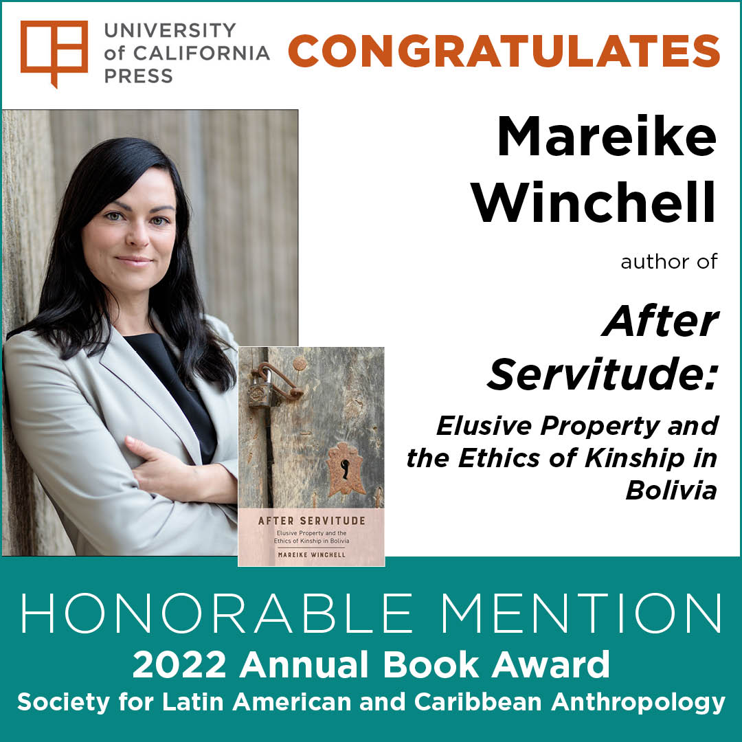 UC Press November Award Winners - University of California Press